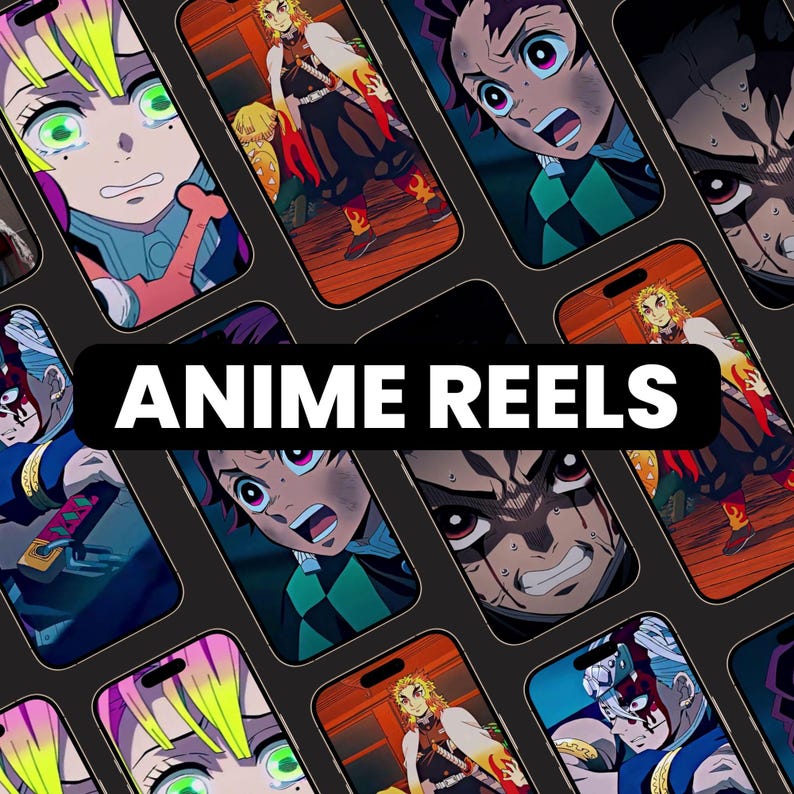 Anime Reels Bundle 6500+ | Anime Reel Bundle | Viral Anime Reels Pack ...