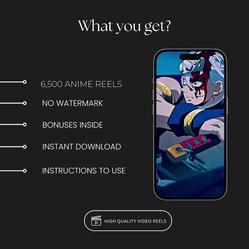 Anime Reels Bundle 6500+ | Anime Reel Bundle | Viral Anime Reels Pack ...