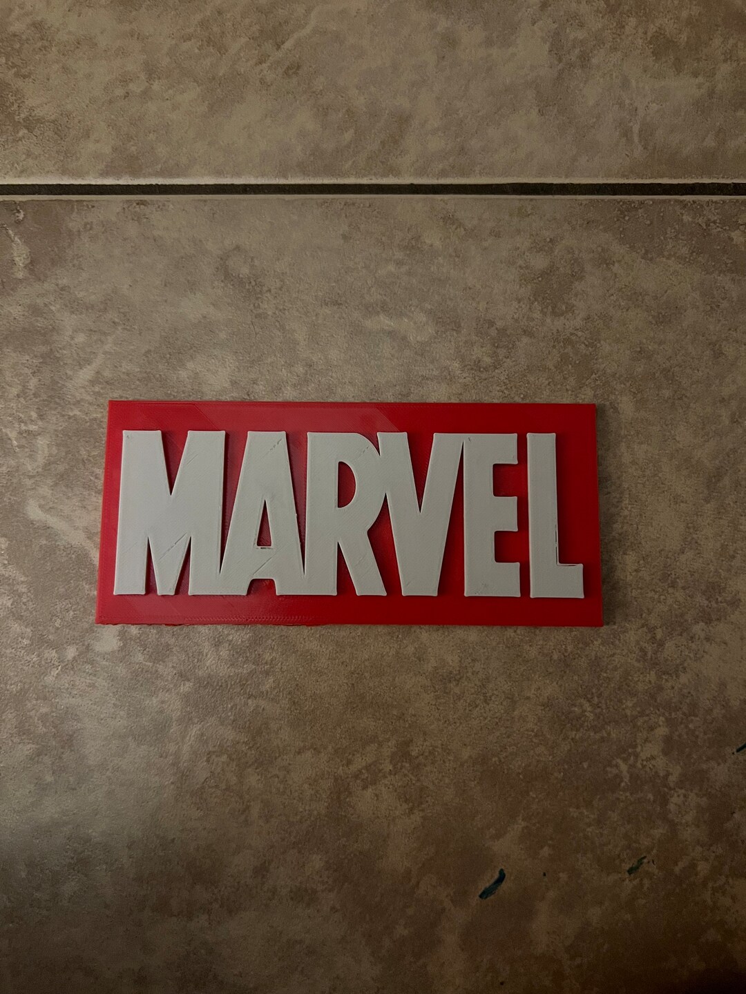 Marvel Logo Sign - Etsy