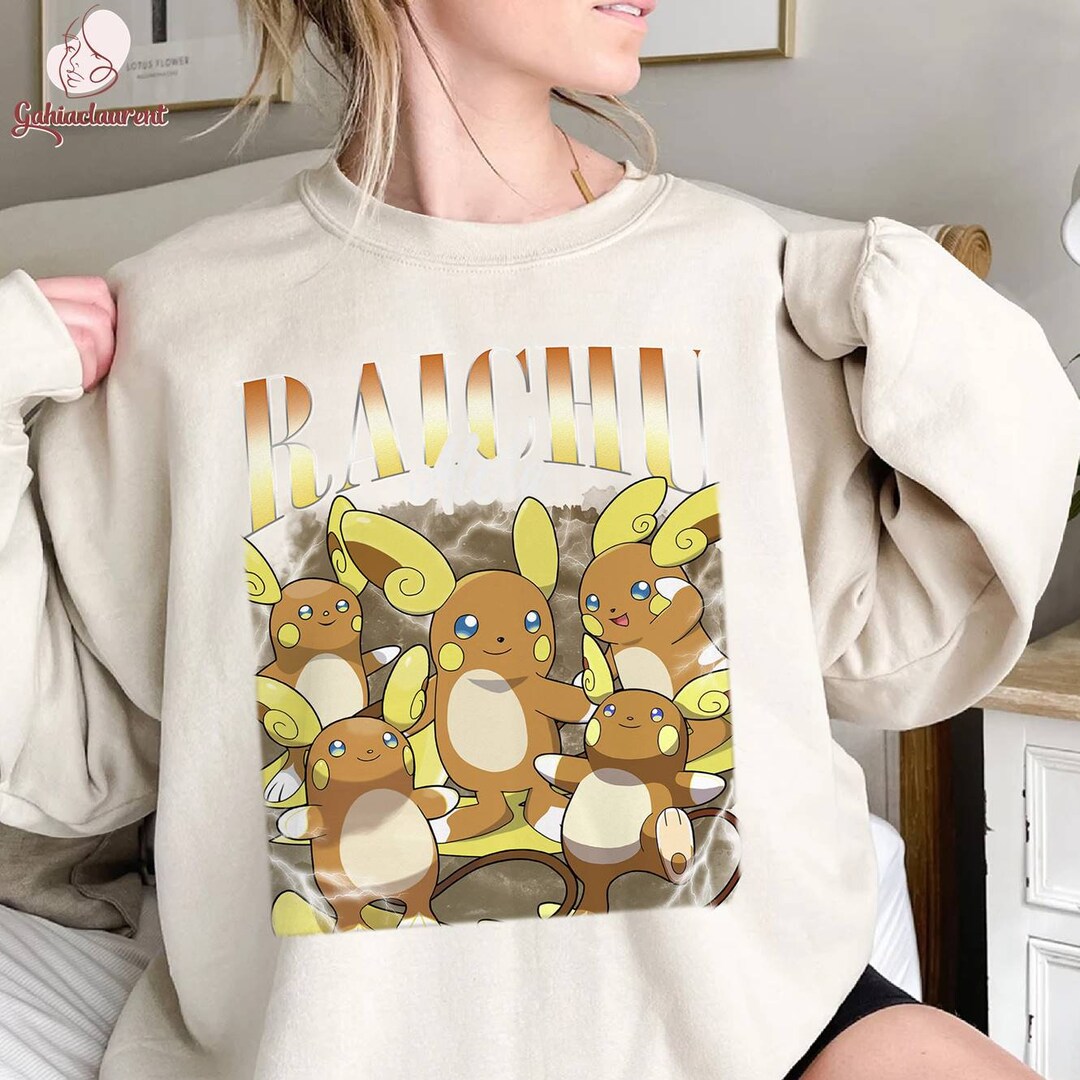 Raichu Alola Vintage Shirt Raichu Alola Video Games Shirt - Etsy
