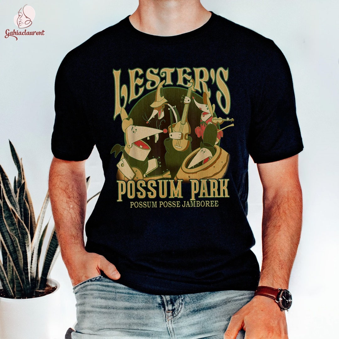 Vintage A Goofy Movie Lester's Possum Park Shirt Possum Posse Jamboree ...
