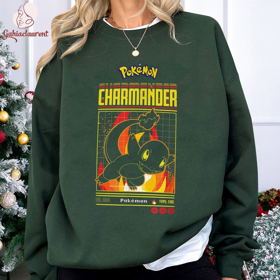 PKM Charmander Shirt Charmander Shirt, Sweatshirt, Hoodie Gamer ...
