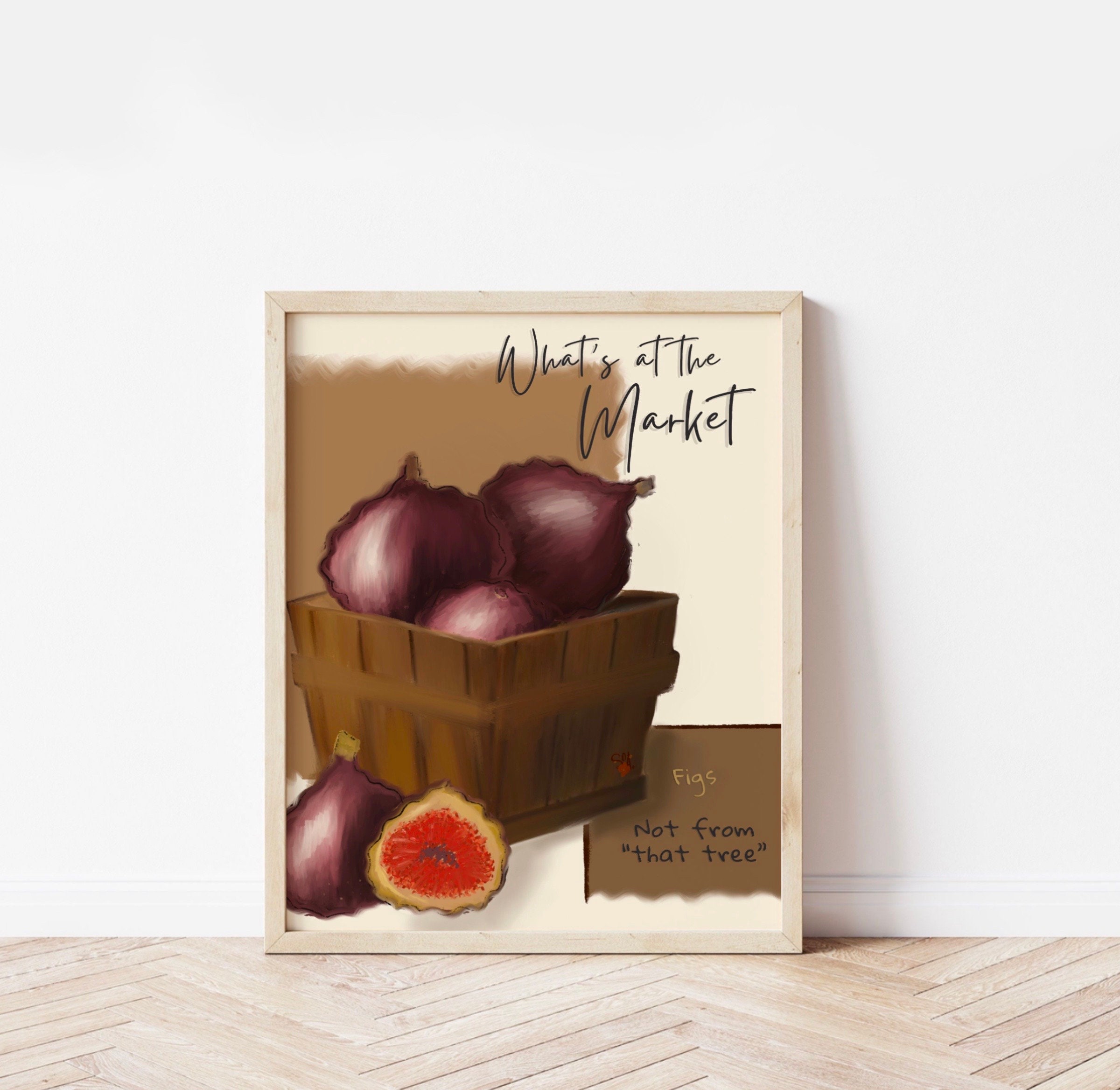 Dark Purple Wall Art Fig Printable Poster, Christian Wall Art Digital ...