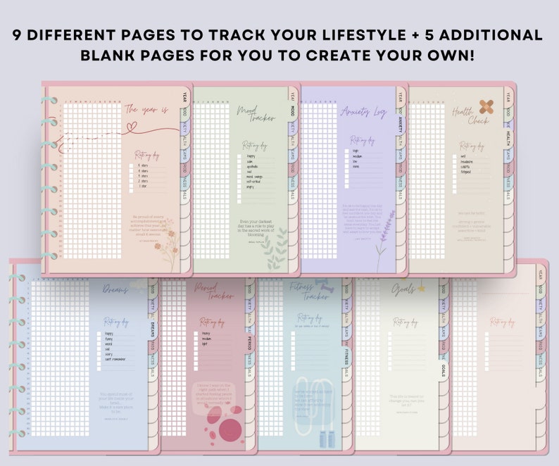 Digital Pixel Journal, A Year in Pixels, Colour Planner, Color Diary ...