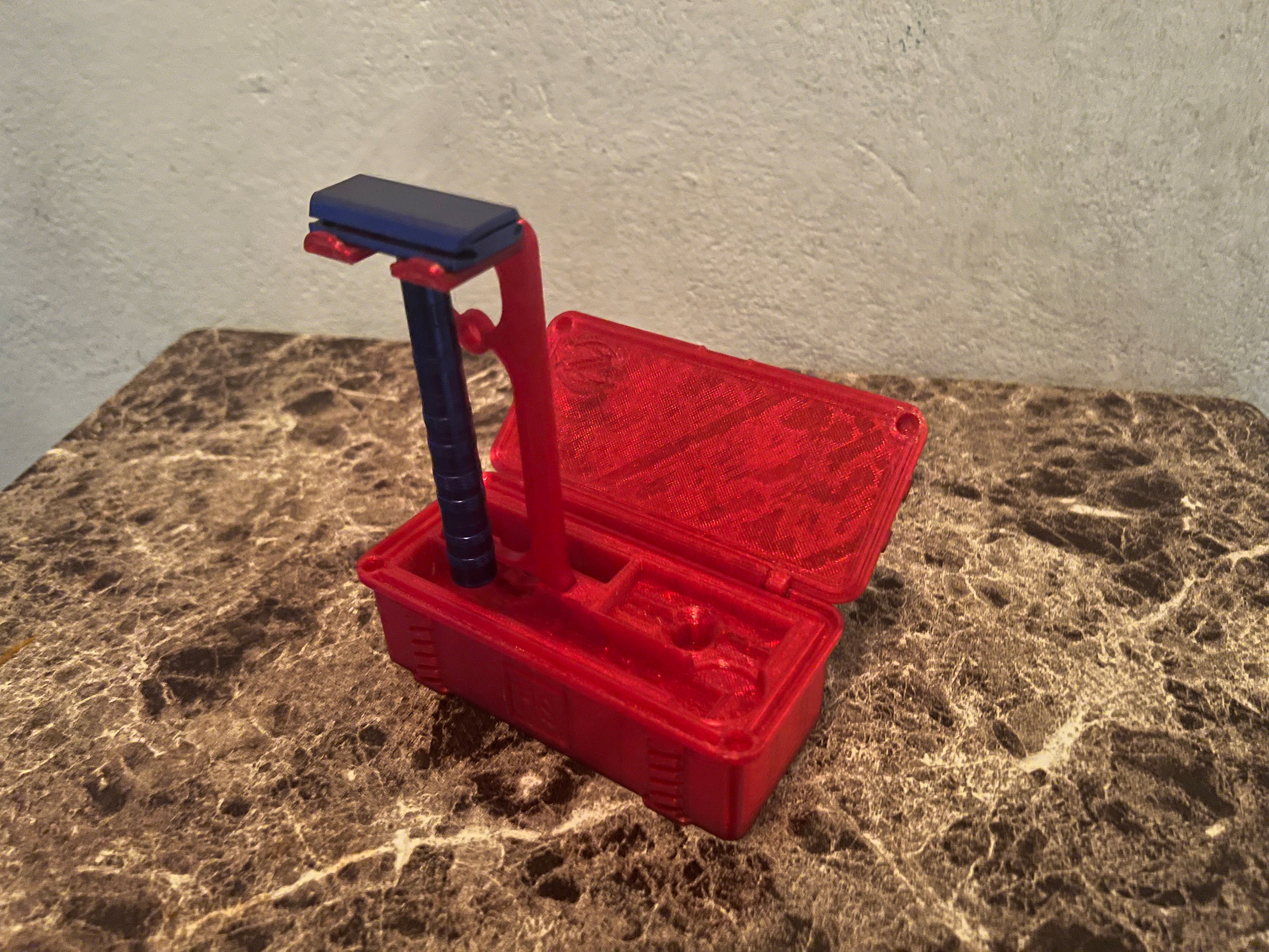 3D Printed Travel Case for Henson AL13 Razor With Stow-away - Etsy