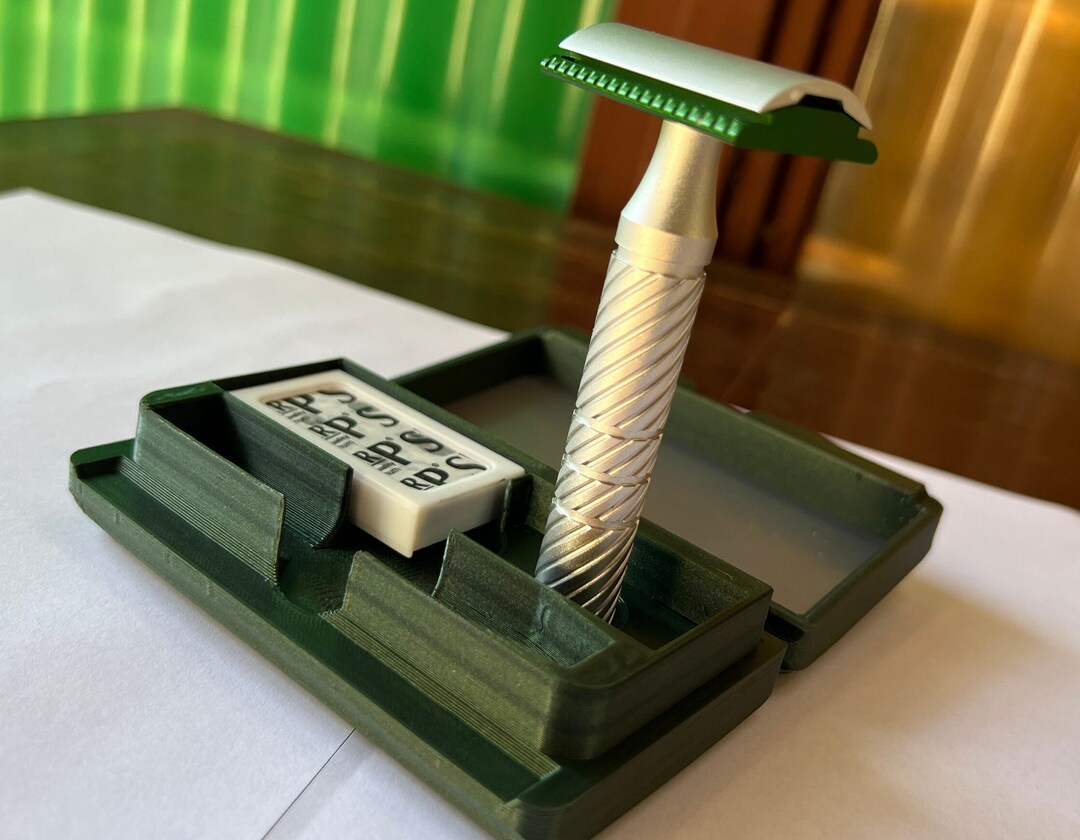 Alpha X Shave Dad DE Razor Storage Case | 3D Printed - Etsy