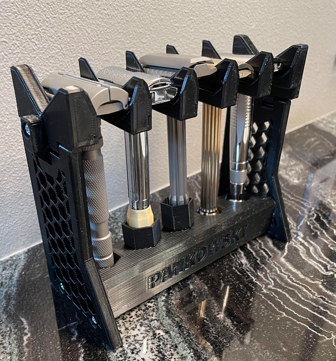 5 Razor Stand/rack, 3D Printed updated V2 - Etsy