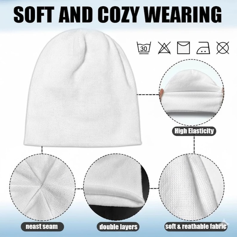 Custom Birth Month Year Beanie • Embroidered November 1972 Sunset ...