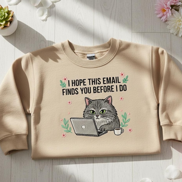 Your Email Sweatshirt - Etsy UK