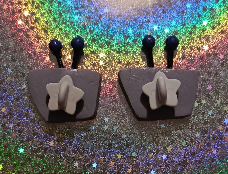 Deltarune Tenna Polymer Clay Pins - Etsy
