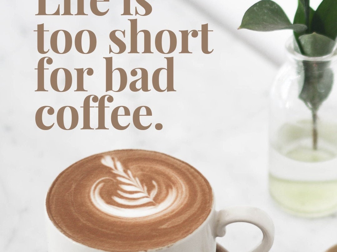 Coffee Shop Quotes - Etsy