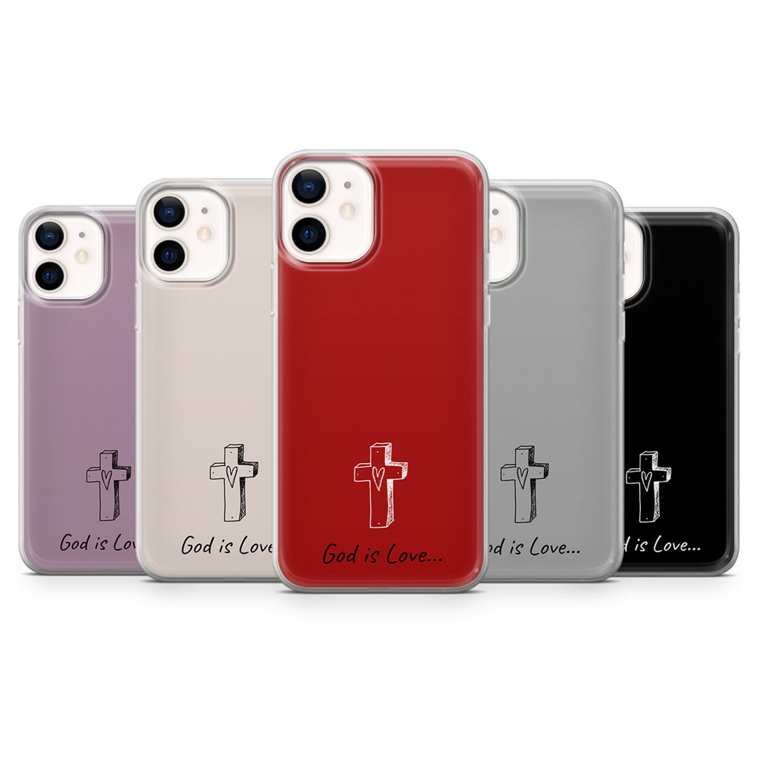 Christian Phone Case,god,jesus Love,cross, Christian Quote Cover for ...