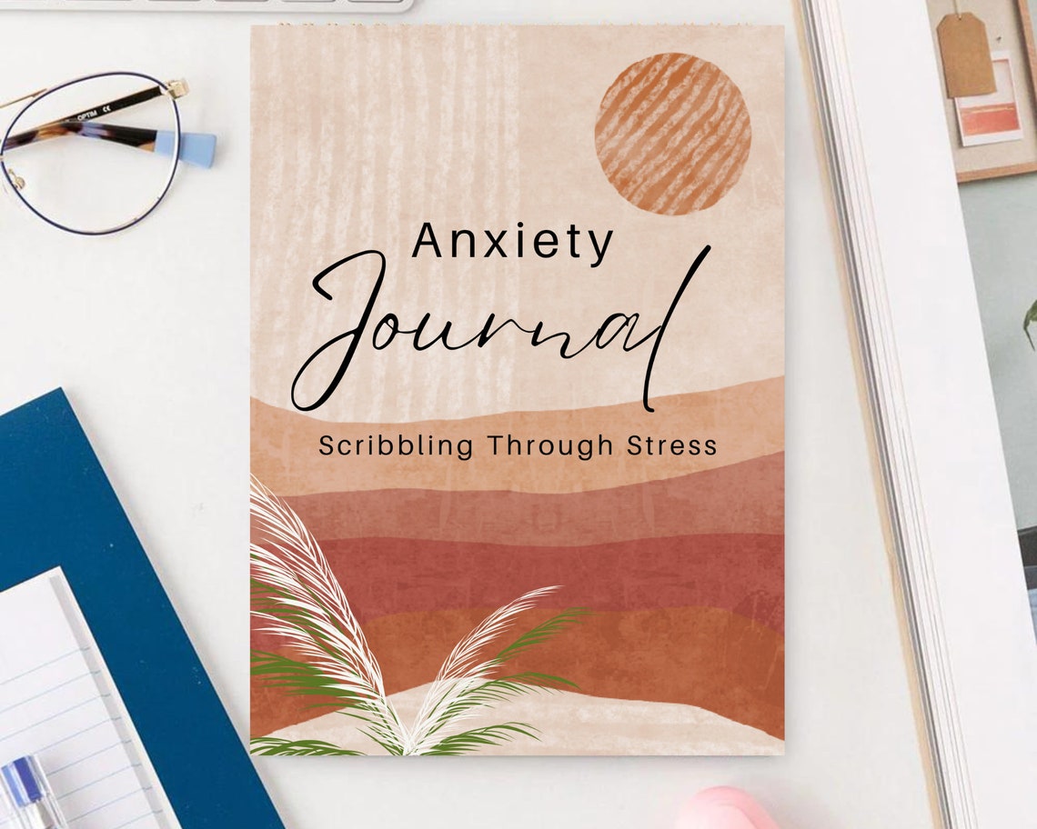 Anxiety Journal Therapy Journal Mental Health Wellness Journal Anxiety ...