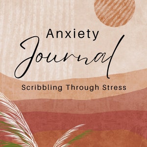 Anxiety Journal | Therapy Journal | Mental Health | Wellness Journal ...