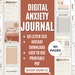 Anxiety Journal | Therapy Journal | Mental Health | Wellness Journal ...