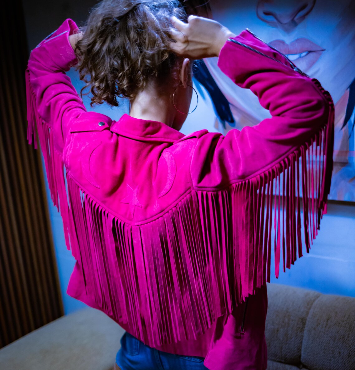 Suede Jacket - Etsy