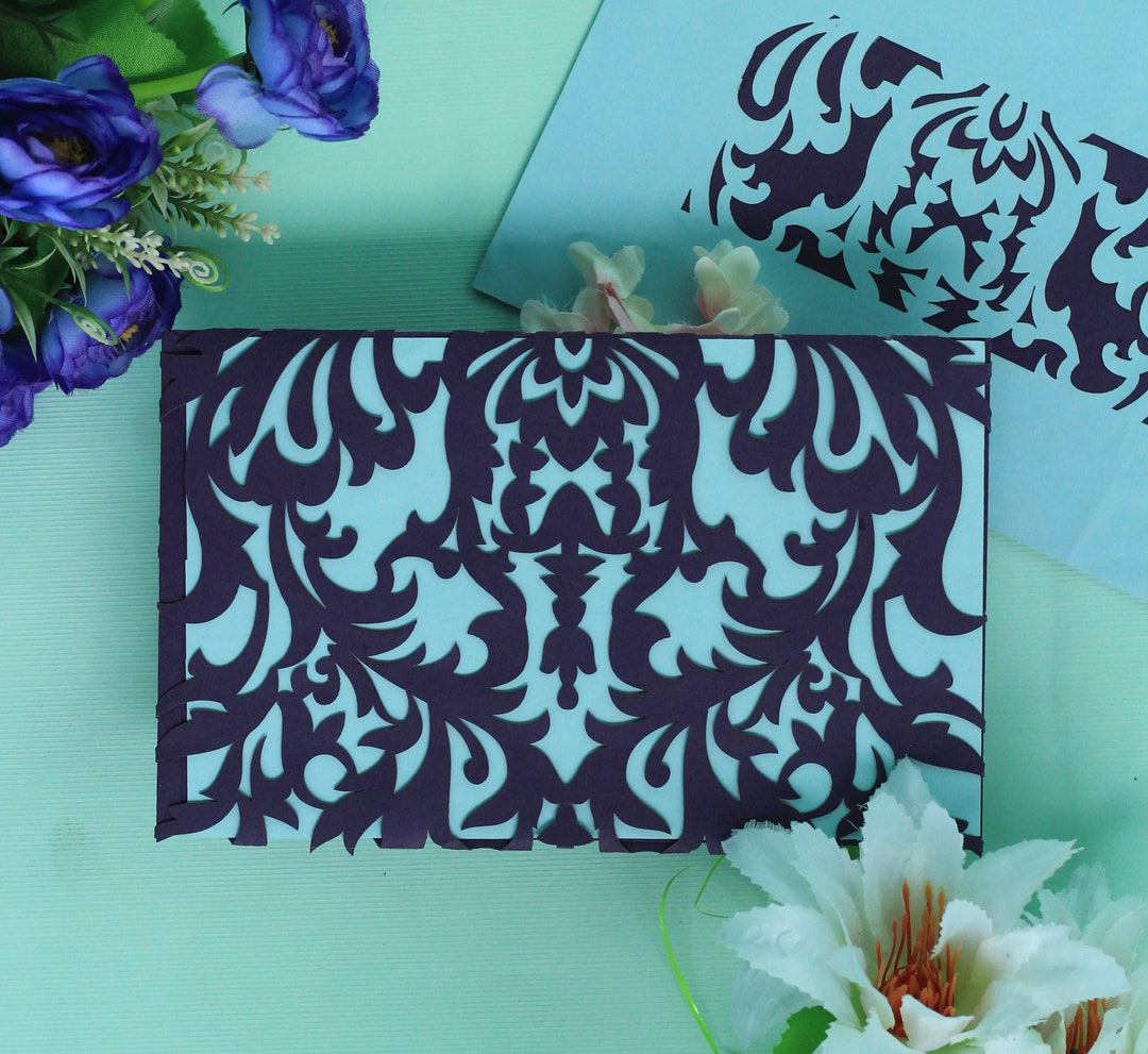 Paper Cut Invitation Card Laser Cut Invitation Card Invitation Card ...
