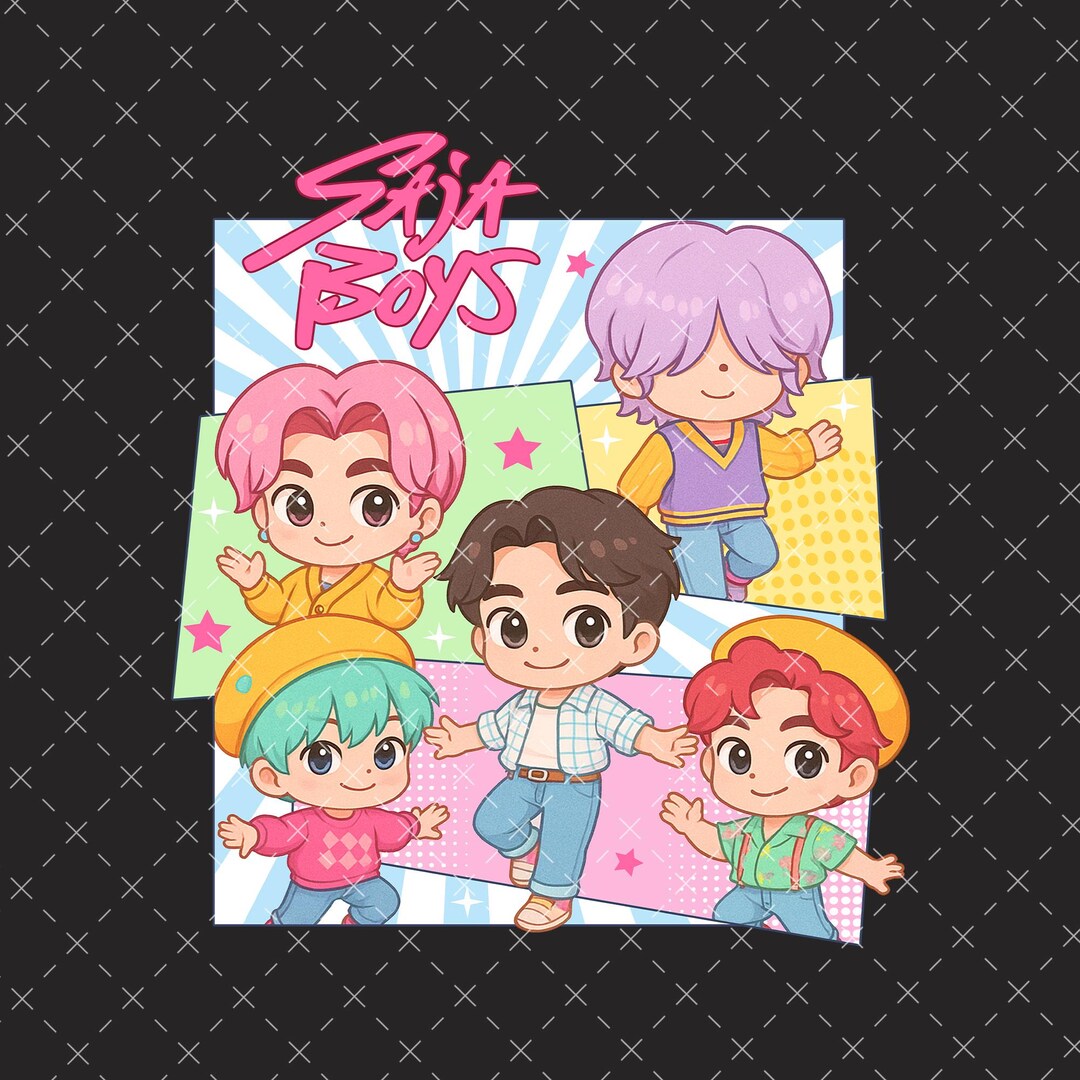 Kpop Demon Hunter Chibi Style Png, Kpop Demon Hunters Png, Kpop Huntrix ...