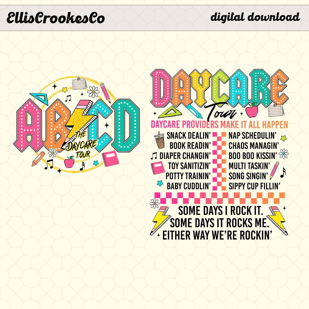 ABCD Teacher Tour Png, Daycare Teacher Png, Kindergarten Teacher ...