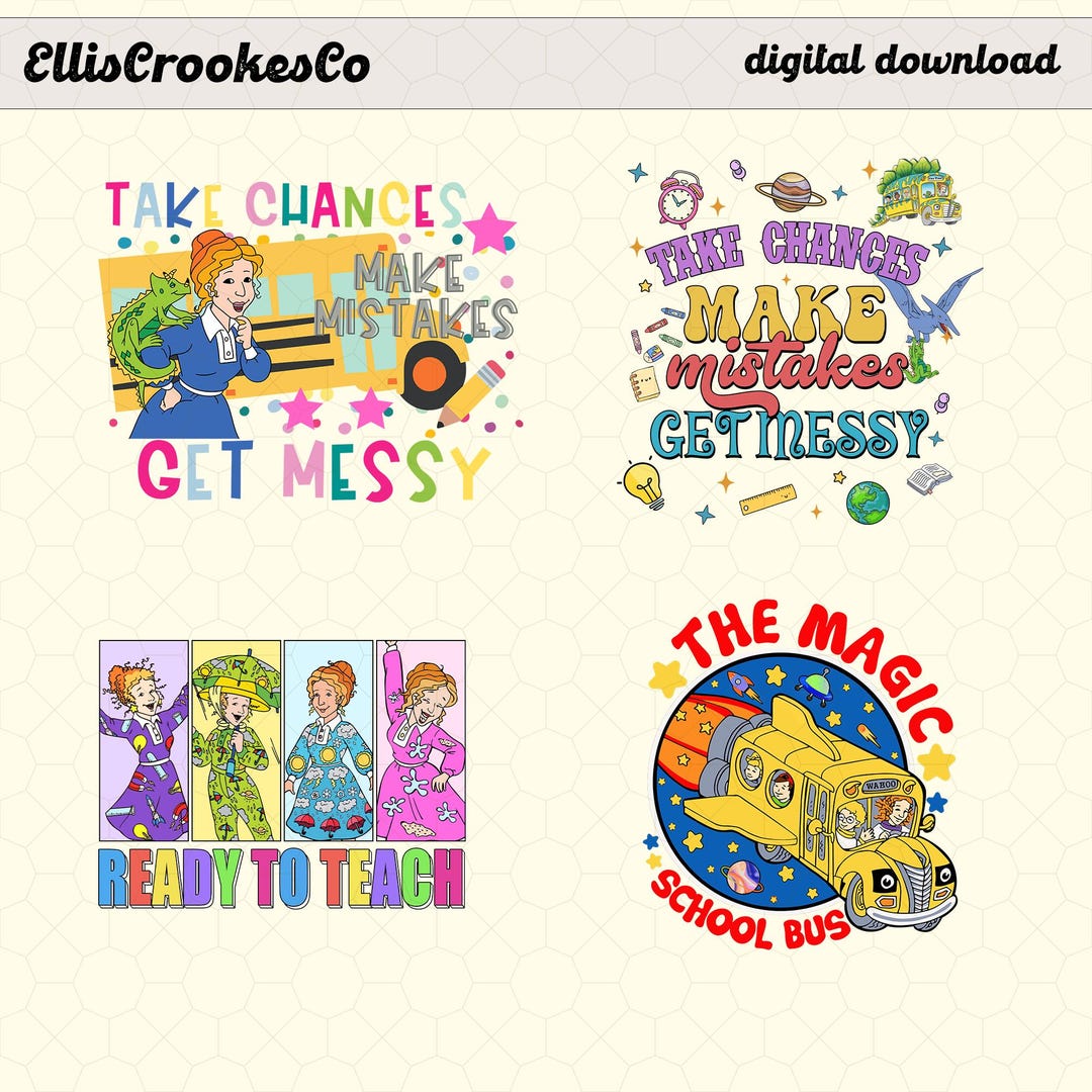 Magic Teacher Png, School Bus Png, Back to School Tour Png, Teacher ...