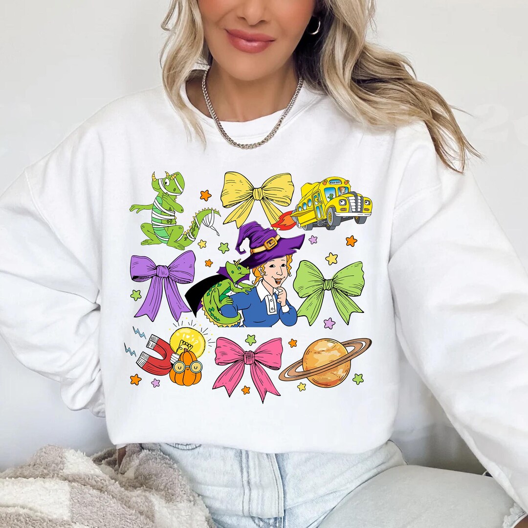 Ready to Teach Ms Frizzle the Magic School Bus Halloween Png, Miss ...