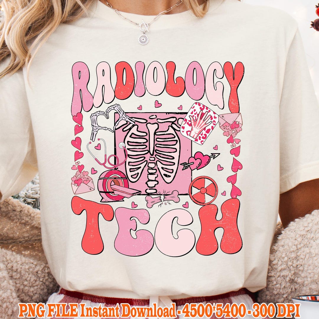 Radiology Tech Valentine Png, Rad Tech Valentines Day Png, Valentine ...