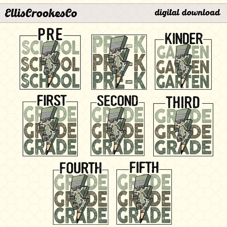 Retro Back to School Bundle, Kindergarten, First Day of School School ...