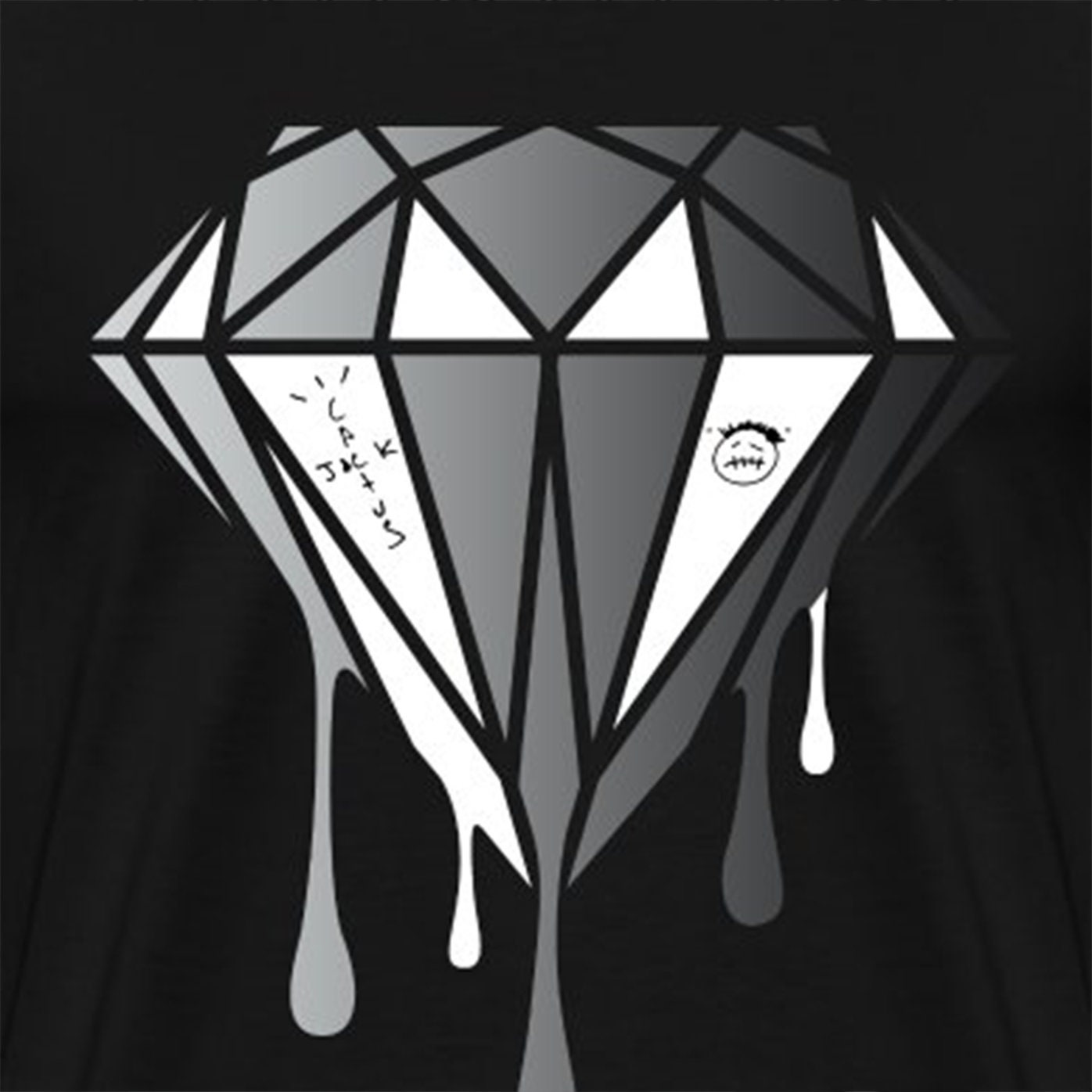 Sneaker Match T-shirt for Mac Attack QS SP Travis Scott Diamond Drip ...