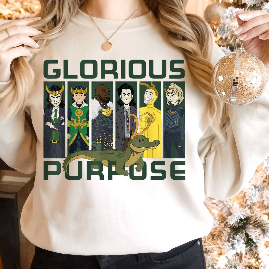 Loki Variants Alligator Loki Glorious Purpose Unisex T-shirt - Etsy