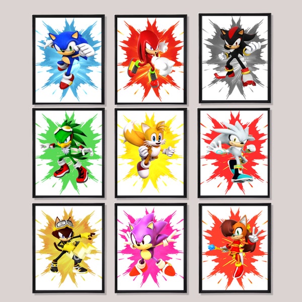 Sonic Poster - Etsy