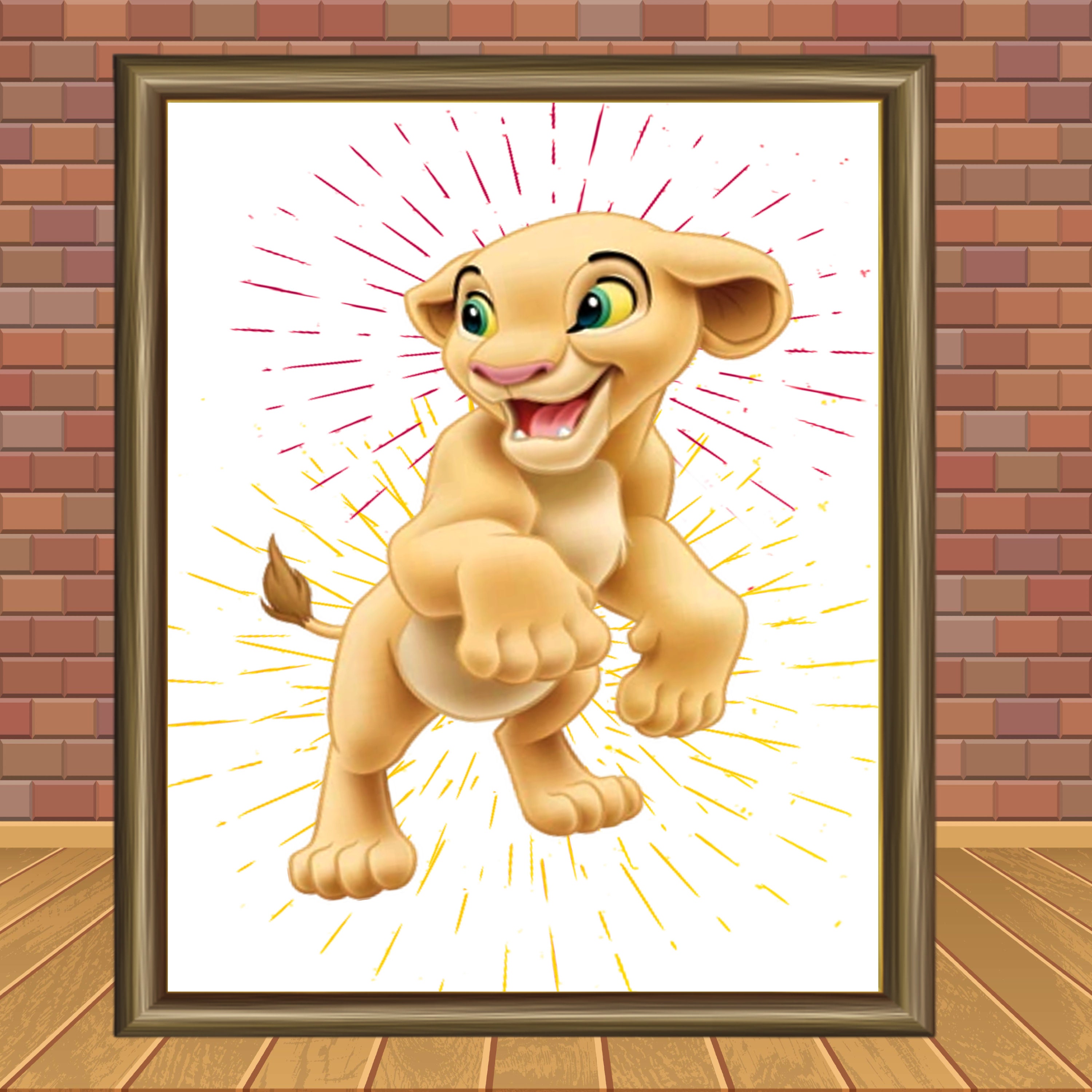 Lion King Digital Watercolor Printable, Hakuna Matata Children Wall ...