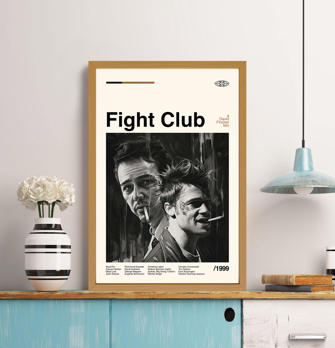 Fight Club Poster Fight Club Print Fight Club Art - Etsy