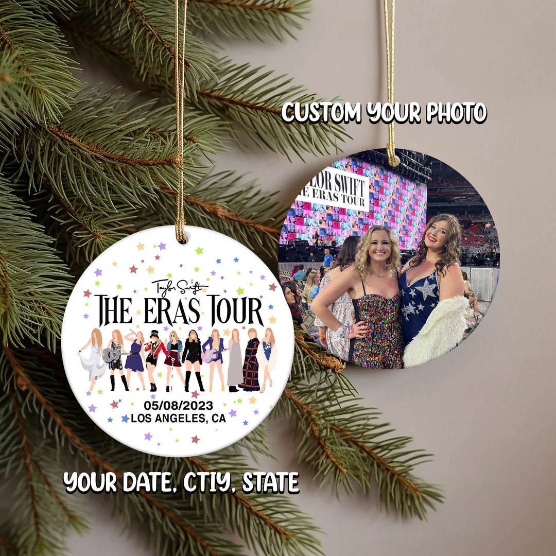 Custome the Eras Tour Taylor Swift Ornament Personalized - Etsy