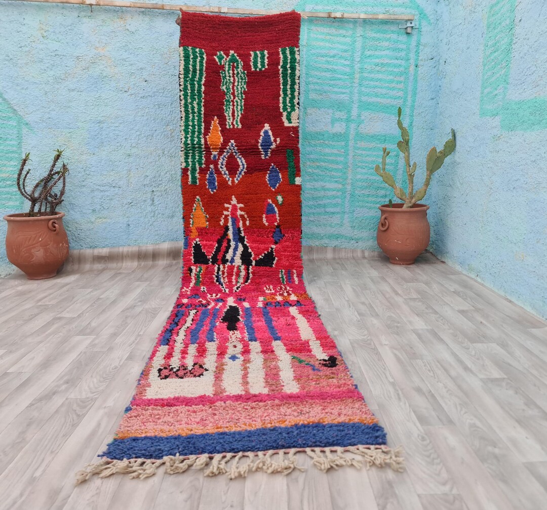 Tapis Marocain, Tapis Berbère Authentique, Tapis De Cuisine, Tapis D ...