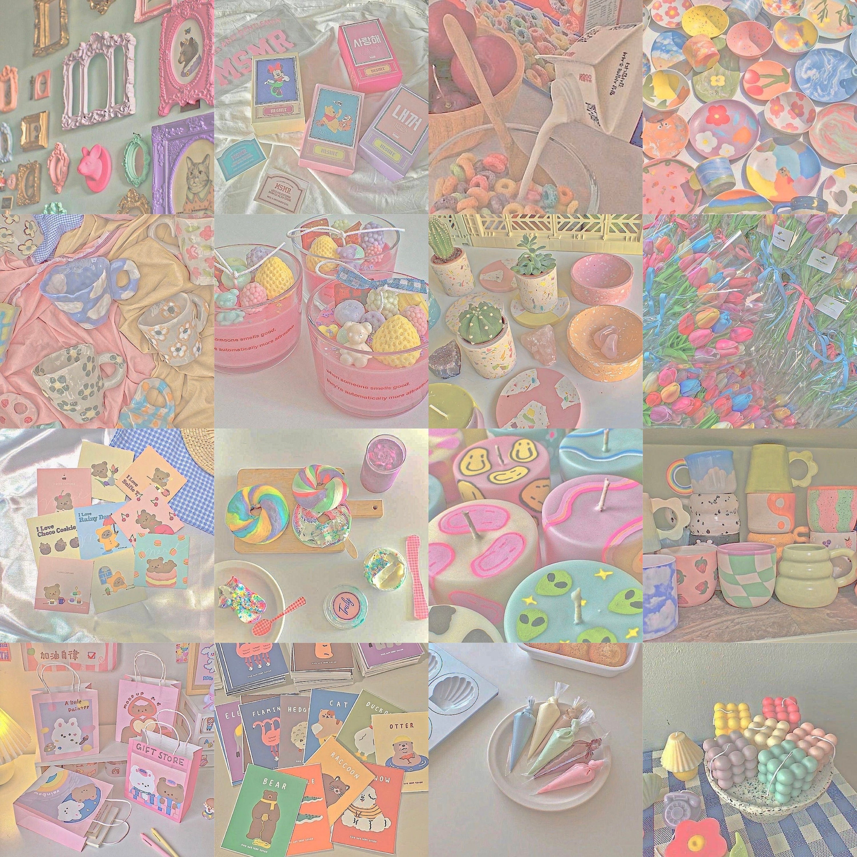 Kidcore Vintage Posters Aesthetic Wall Collage Kit Kids Indie - Etsy