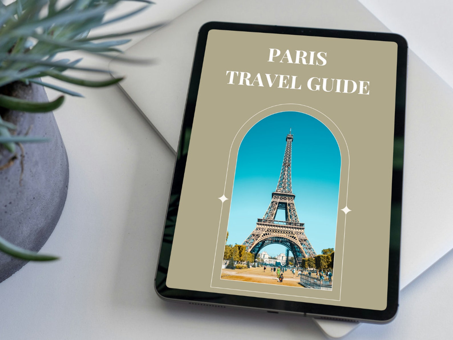 Paris Digital Map. Travel Itinerary. Travel Planner. Traveling Guide ...