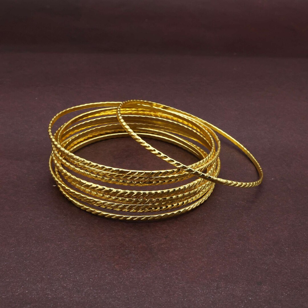 Classic Thin Bangles, Stackable Bangles, Gold Filled Jewellery ...