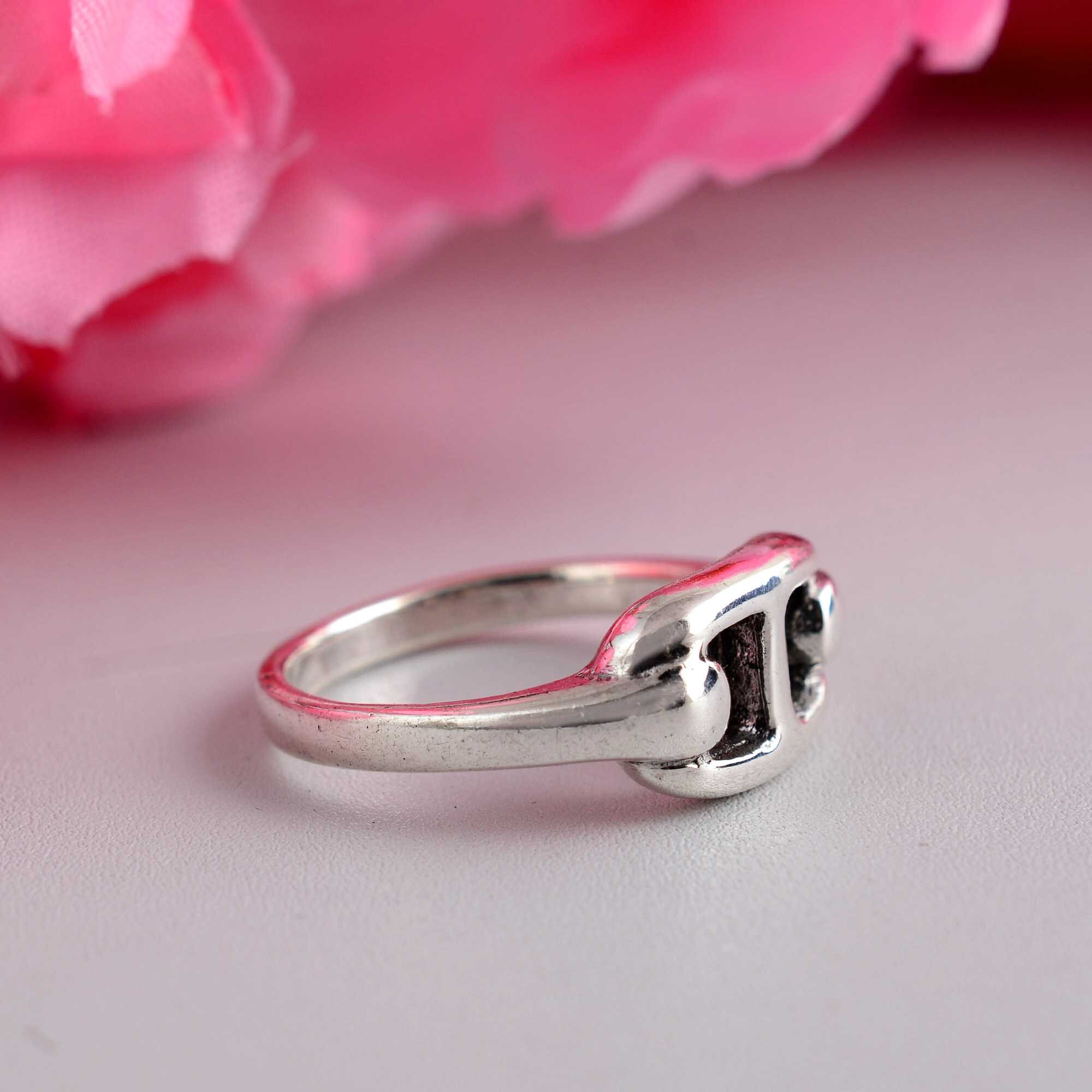 Hermes Logo Ring, Chaine D Ancare Ring, 925 Starling Silver, Buckle ...