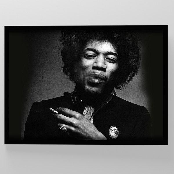 Jimi Hendrix Poster - Etsy