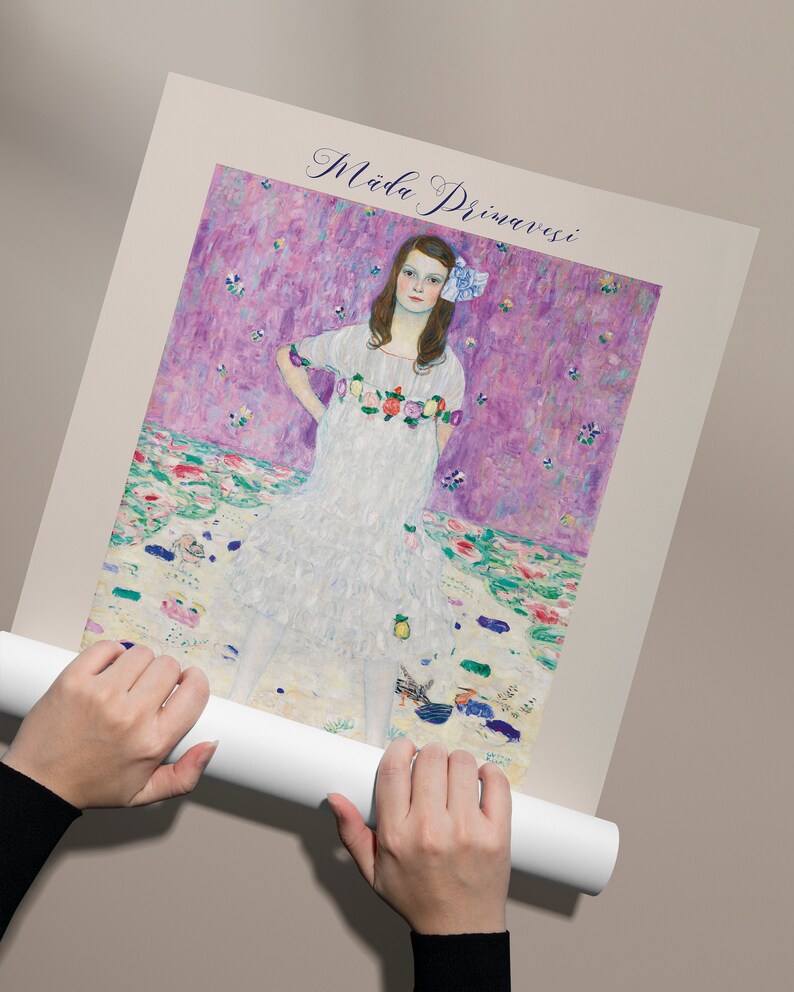 Gustav Klimt Mada Primavesi Gustav Klimt Poster digital Dowland Klimt ...