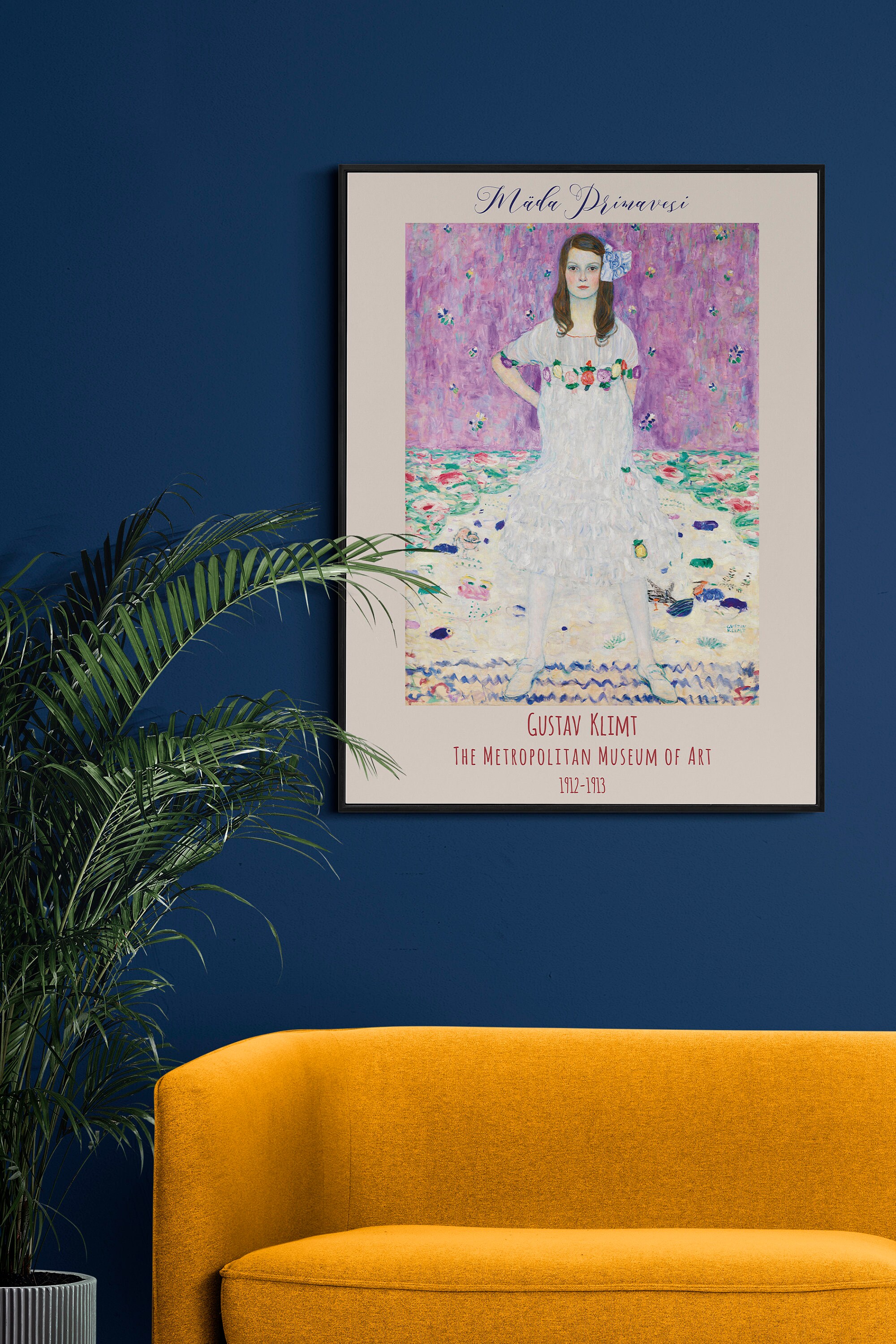 Gustav Klimt Mada Primavesi Gustav Klimt Poster digital Dowland Klimt ...
