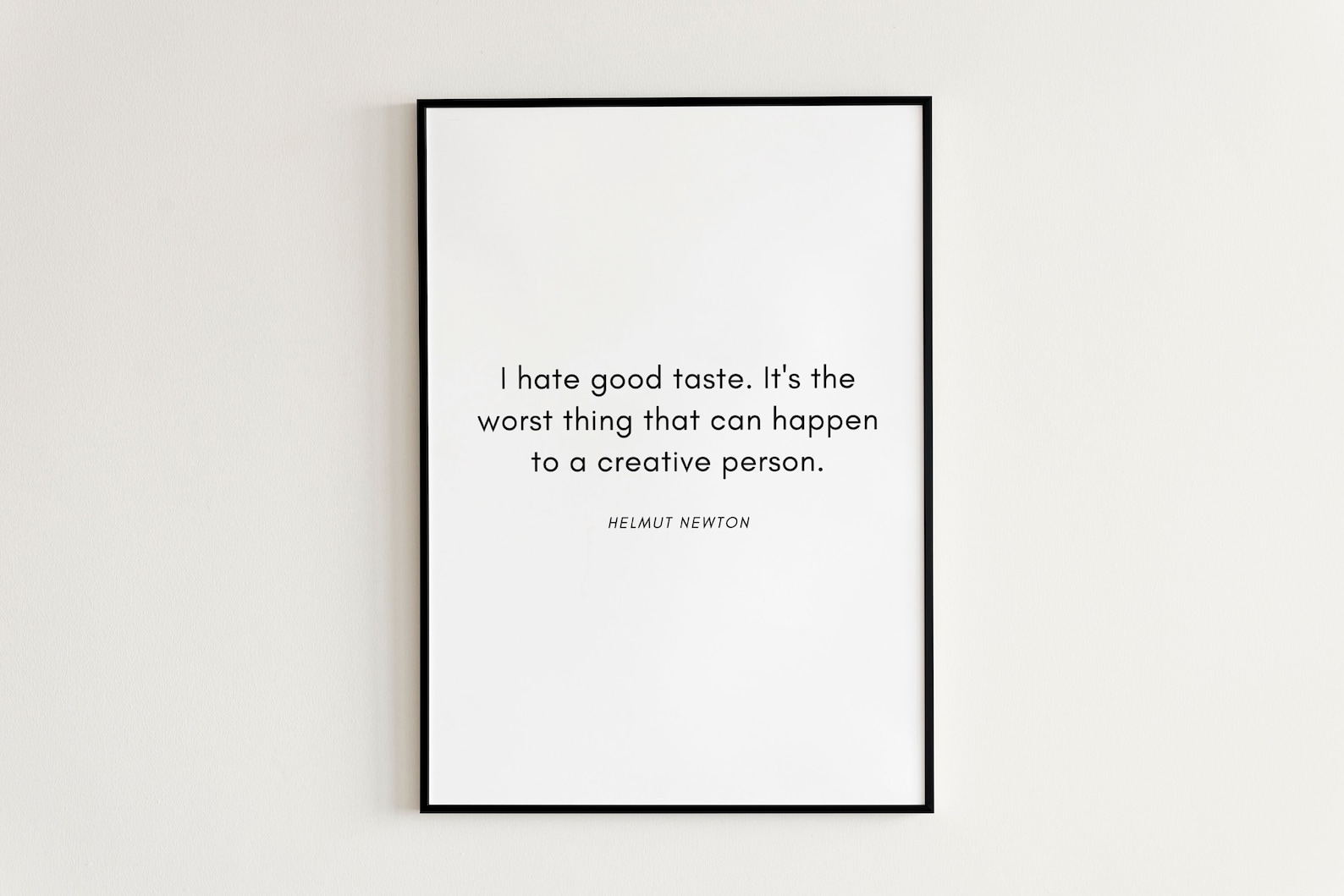 Helmut Newton Quotes Poster, Helmut Newton Poster Dowland, Digital ...