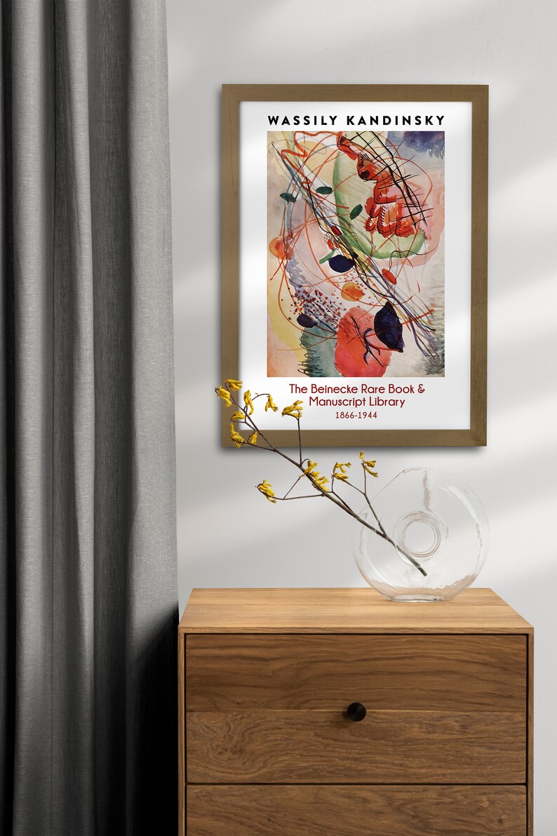 Wassily Kandinsky Wassily Kandinsky Poster Wassily Kandinsky Digital ...