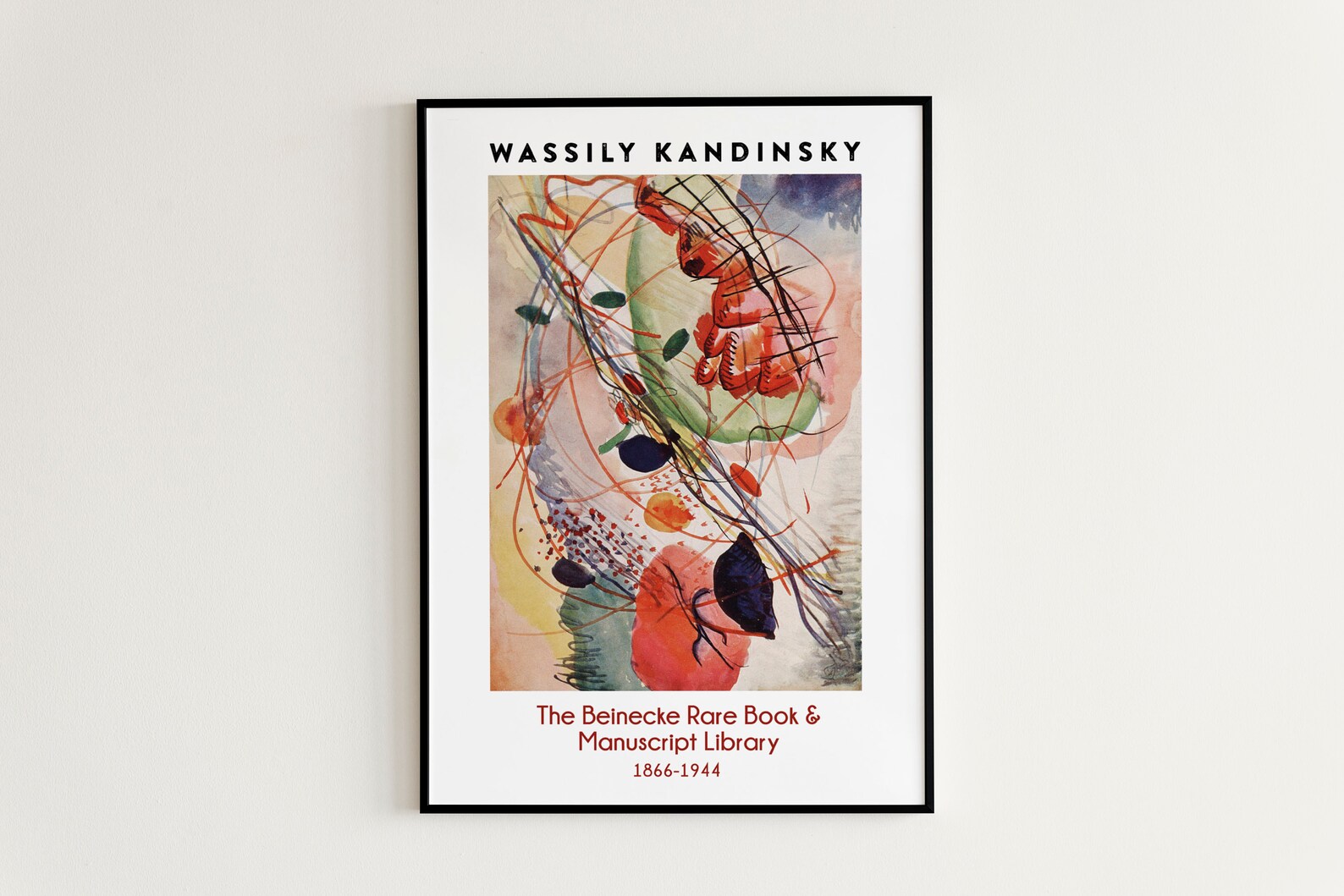 Wassily Kandinsky Wassily Kandinsky Poster Wassily Kandinsky Digital ...