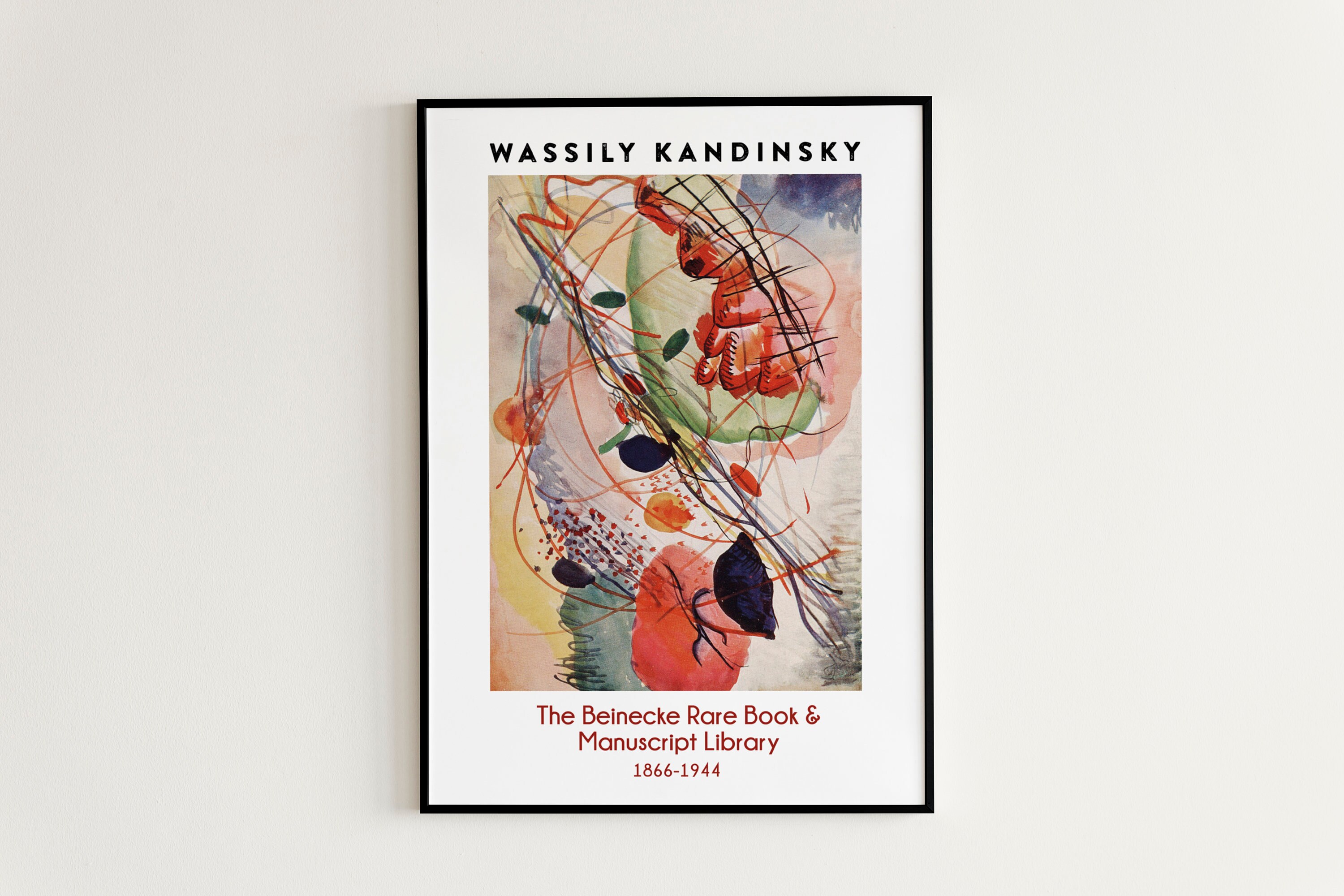 Wassily Kandinsky Wassily Kandinsky Poster Wassily Kandinsky Digital ...