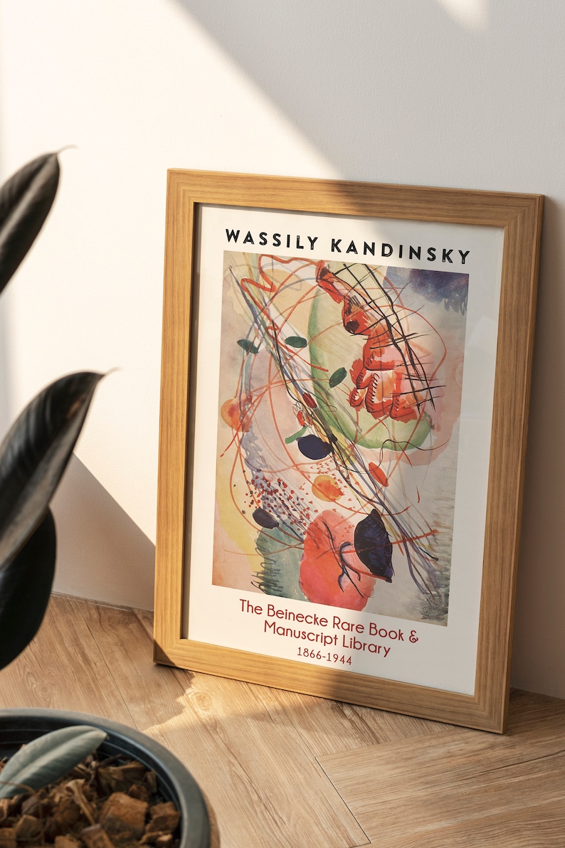 Wassily Kandinsky Wassily Kandinsky Poster Wassily Kandinsky Digital ...