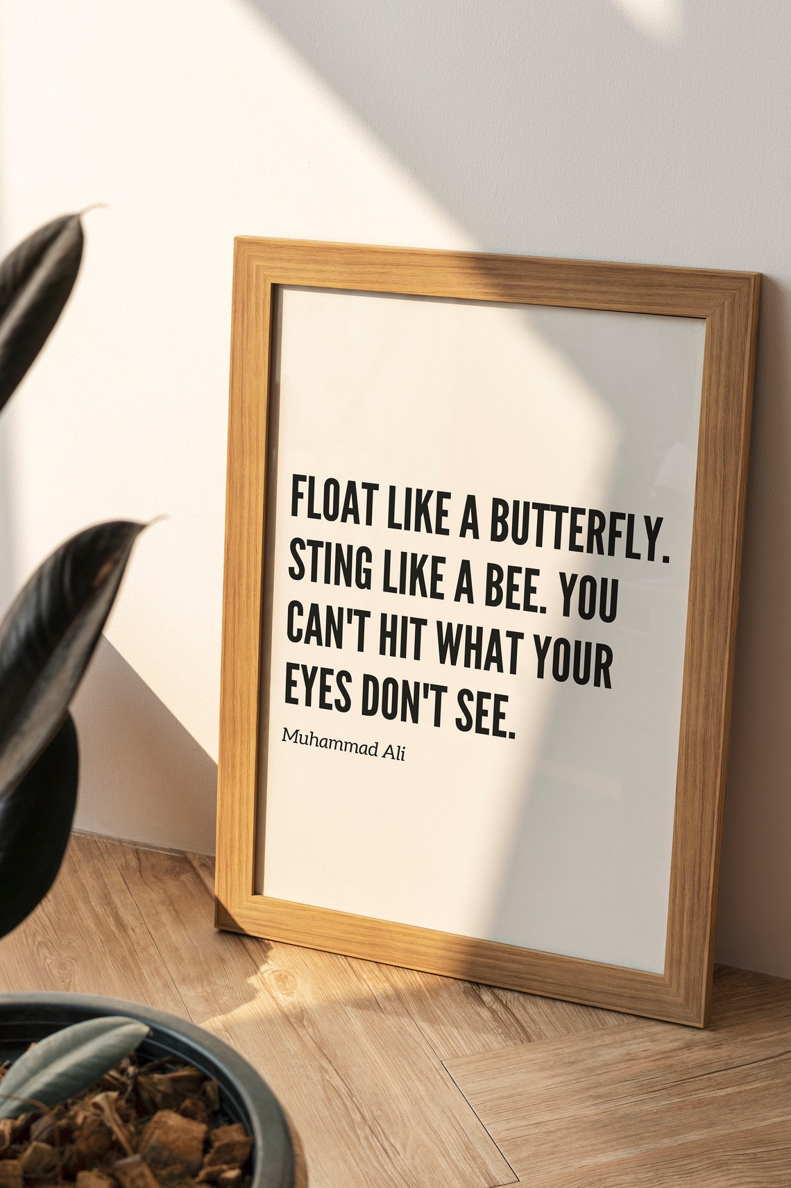 Muhammad Ali Quotes Poster, Muhammad Ali Poster Dowland, Digital Poster ...