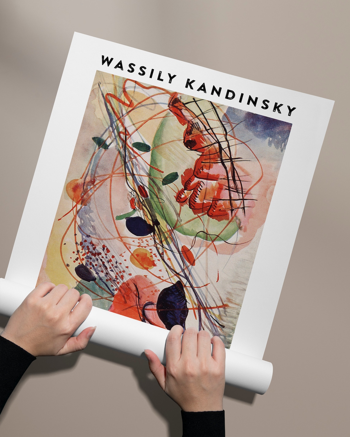 Wassily Kandinsky Wassily Kandinsky Poster Wassily Kandinsky Digital ...