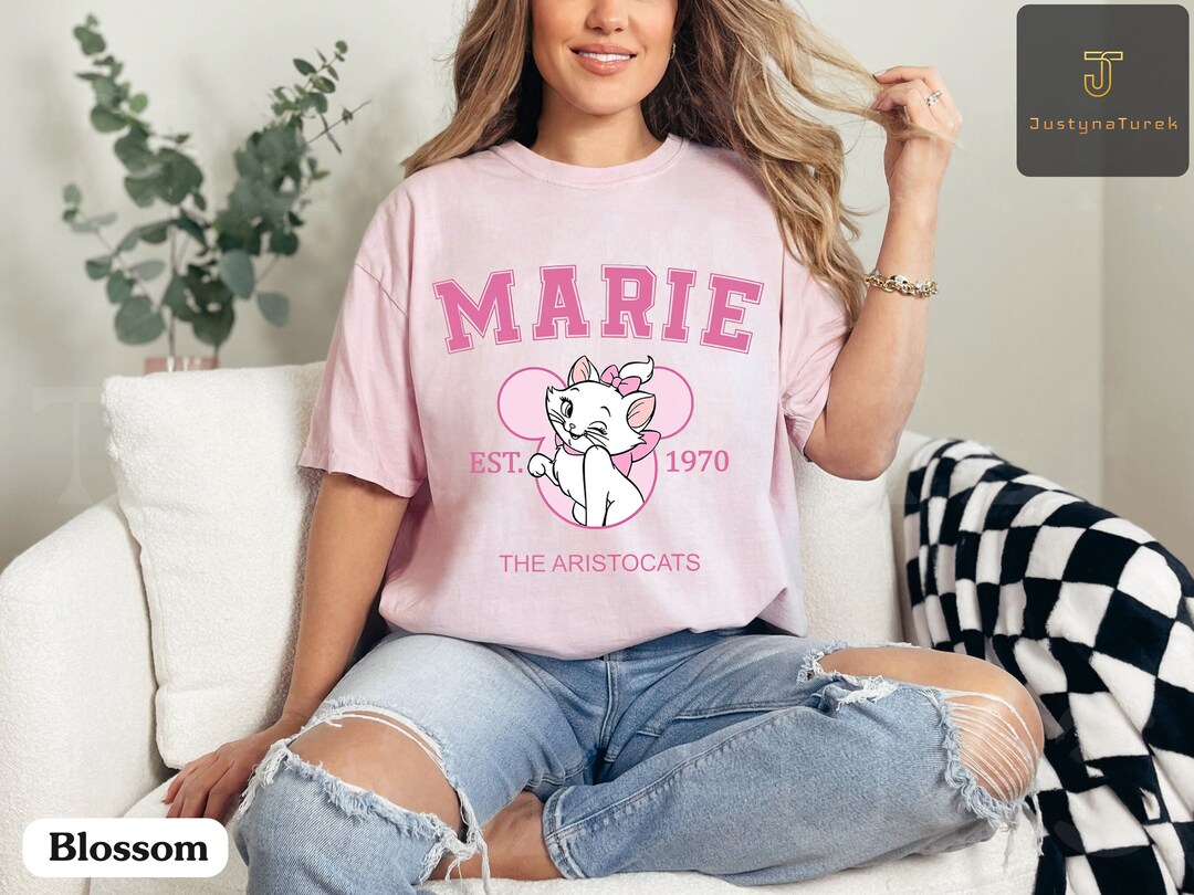 Disney the Aristocats Marie Shirt, Disney the Aristocats Shirt, Disney ...