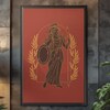 Greek Mythology Canvas Art - Athena, Digital Print on High-quality ...